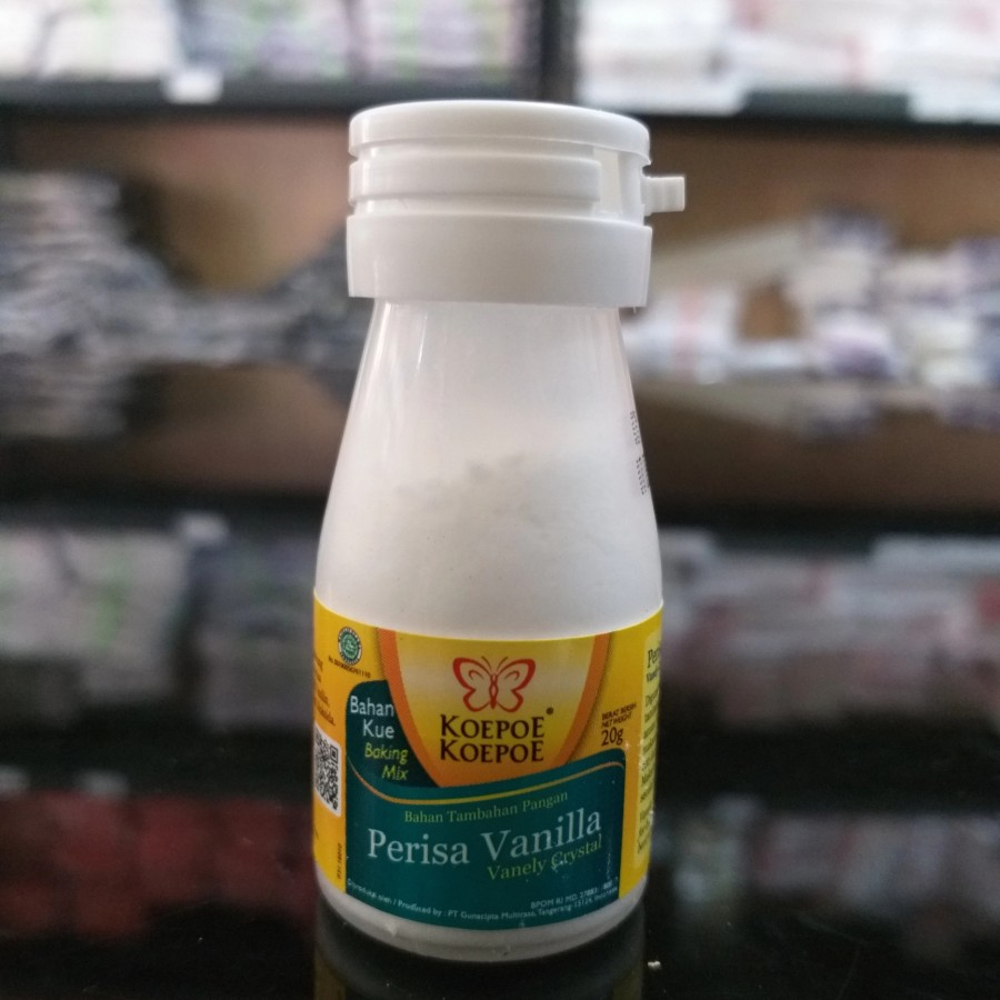 Vanilla Crystal Flavor Vanilla Powder Bottle 20gr | Shopee Malaysia