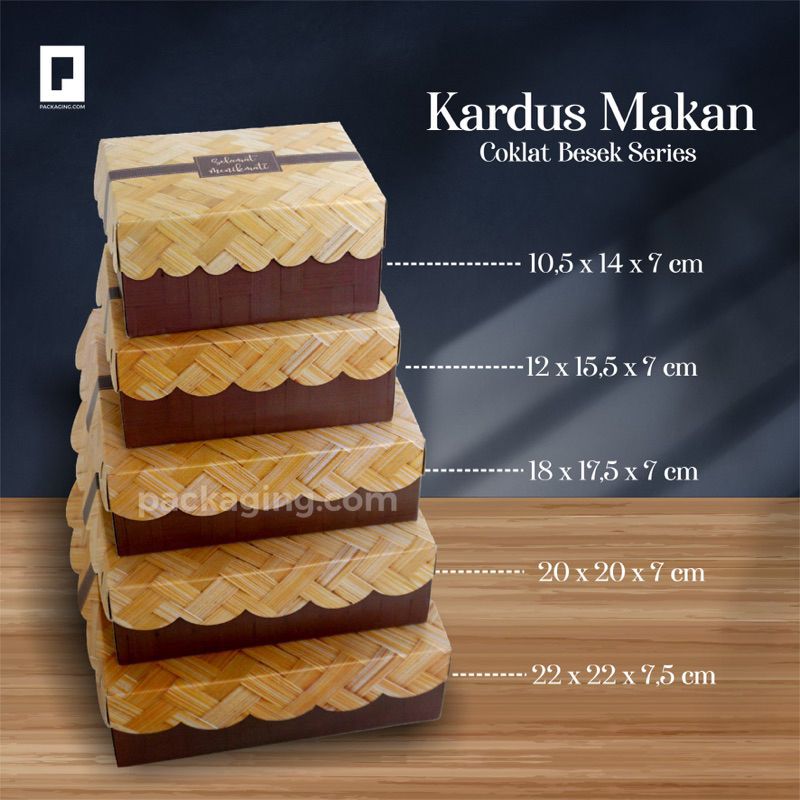 Rice Cardboard/Rice Box With Brown Motif | Shopee Malaysia
