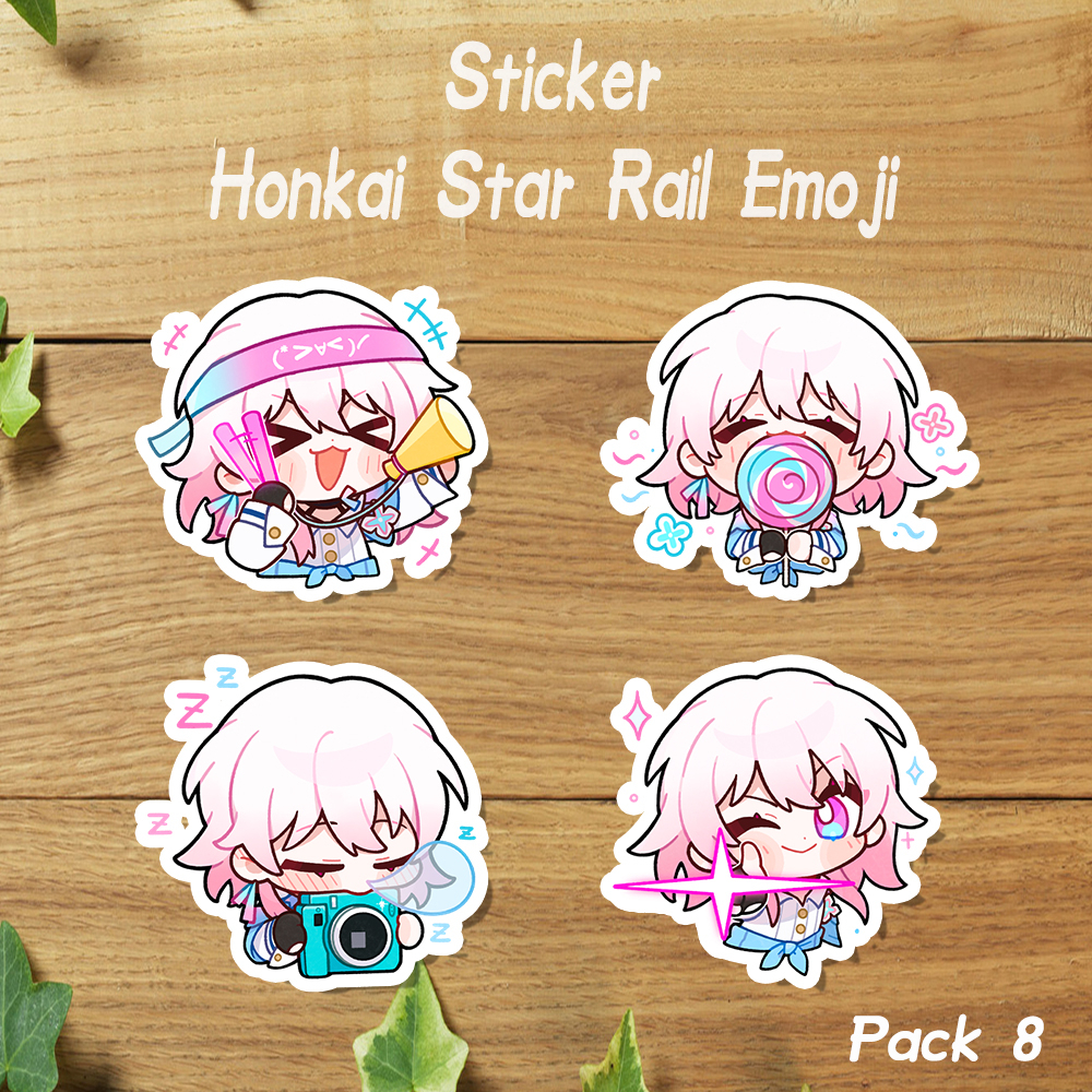 Honkai Star Rail Emoji Vinyl Sticker / Honkai Star Rail Character ...