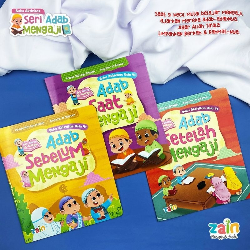 STUDY ADAB SERIES (Active Book Age 4 Years +) | Shopee Malaysia