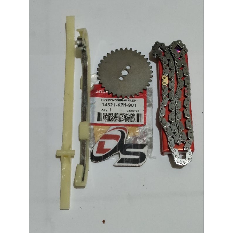 Centric Tooth set Chain keteng tonjokan +tenseoner supra x 125 karisma ...
