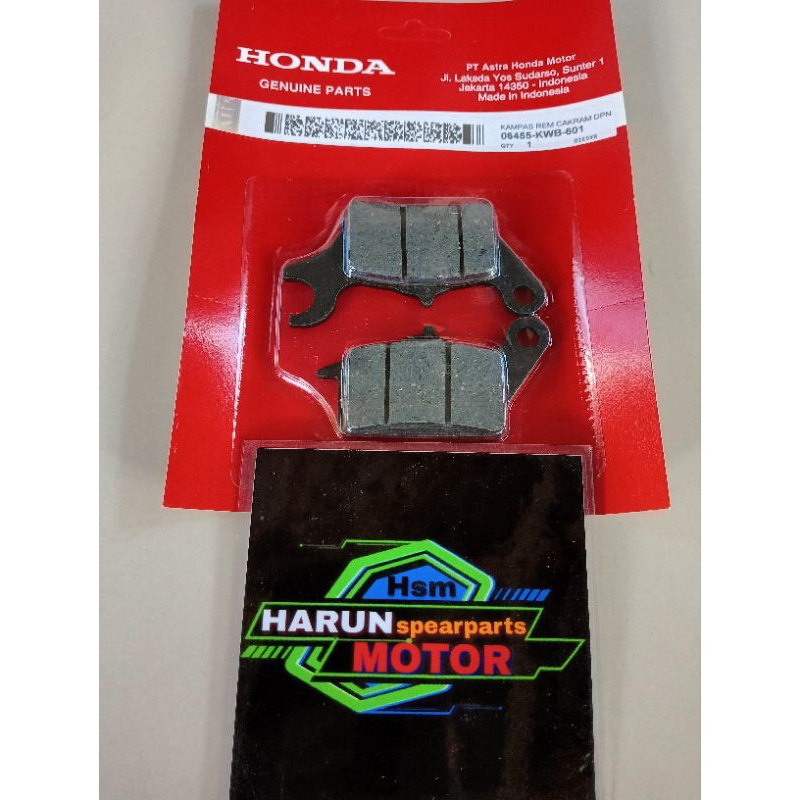 Kwb Dispad Front Dispad Honda Blade Blade Fi New Revo Abs Revo Fit Revo ...
