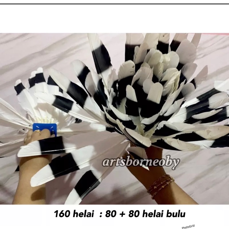 KIRIP, FEATHER RING FOR DAYAK DANCE | Shopee Malaysia