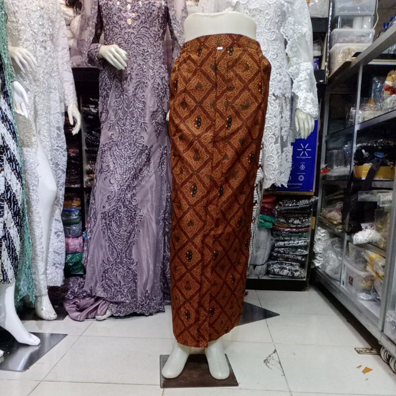 Pleated batik skirt/pleated batik skirt/pleated batik bottom/wiron ...