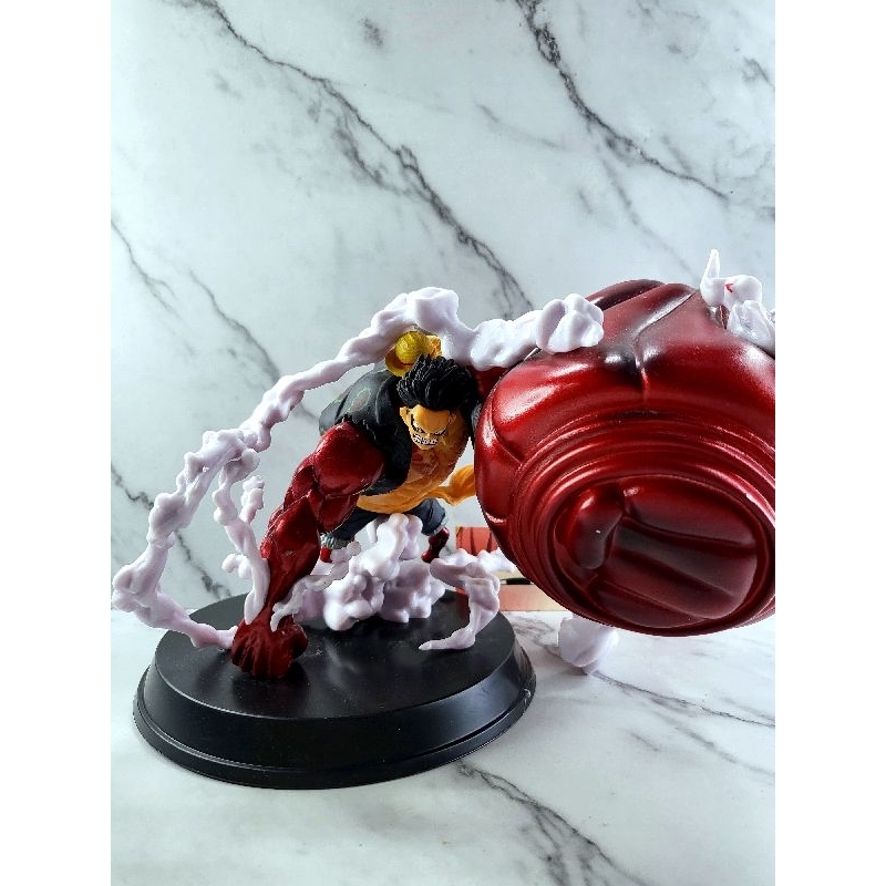 One Piece Luffy Gear 4th Action Figure | Shopee Malaysia