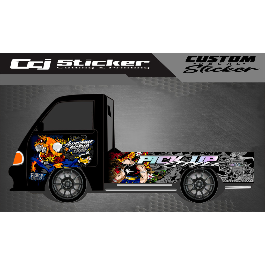 Pick up stickers L300, T120ss, Granmax tub and left and right side ...