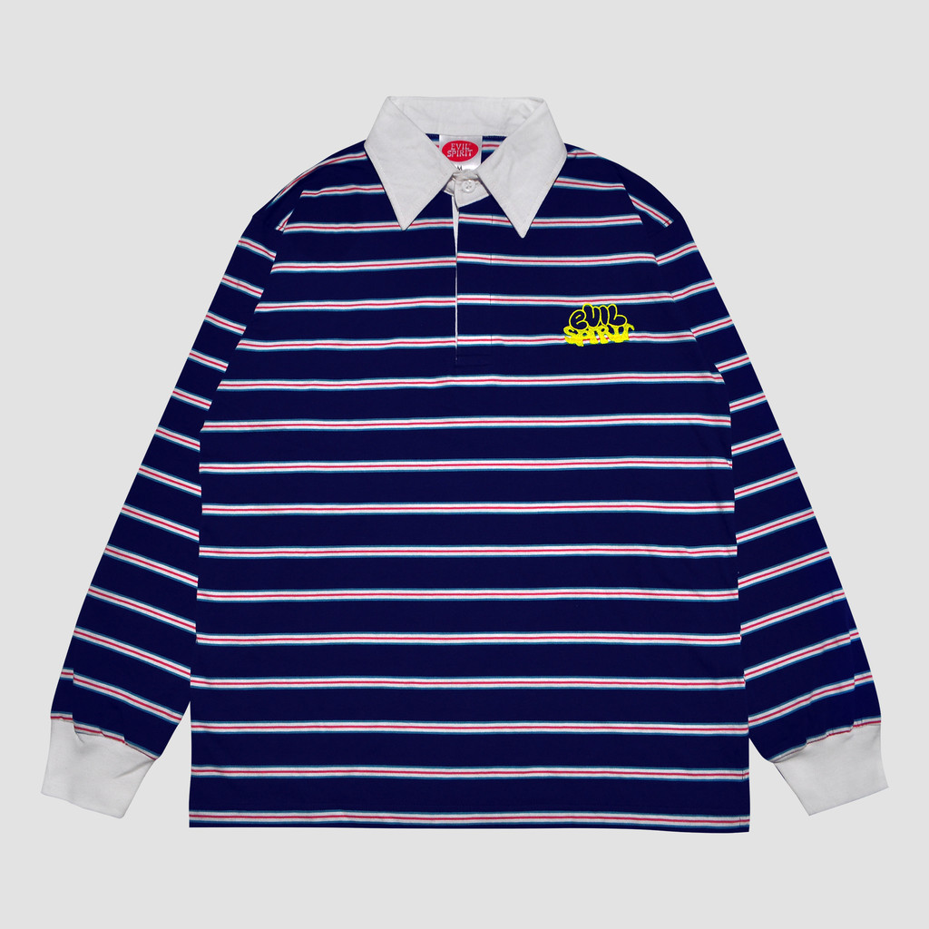 Evilspirit RUGBY SHIRT - CINDIA NAVY UNISEX | Shopee Malaysia