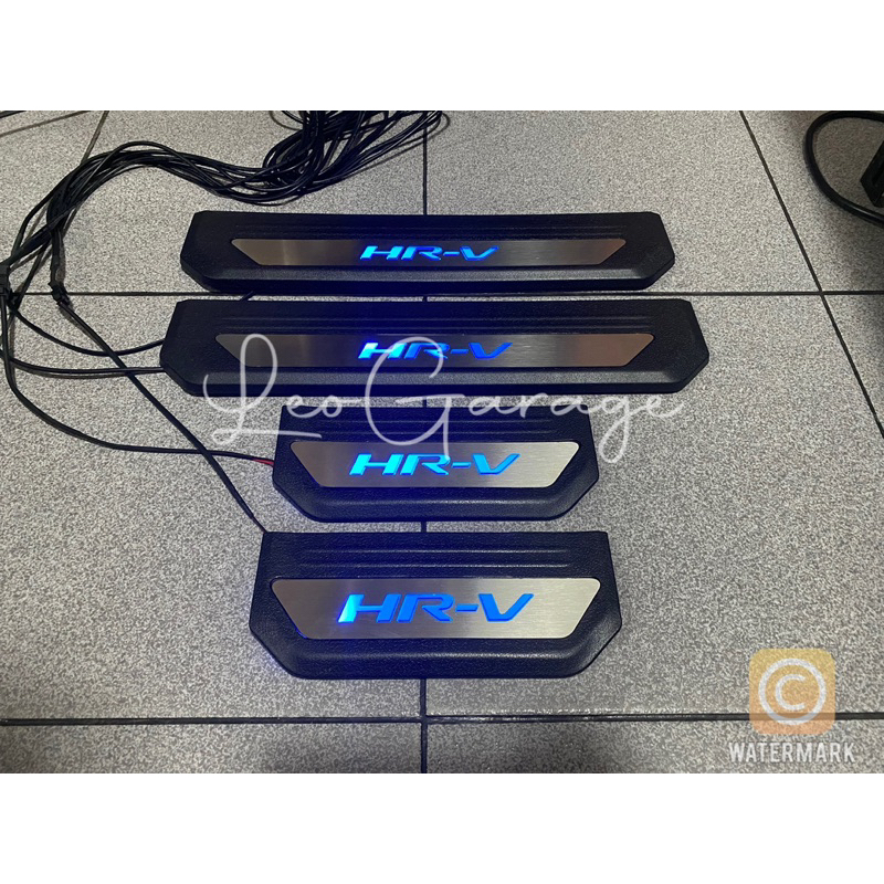 All NEW HRV HR-V SILLPLATE SILPLATE DOOR SIDE STEPS LED LIGHTS | Shopee ...