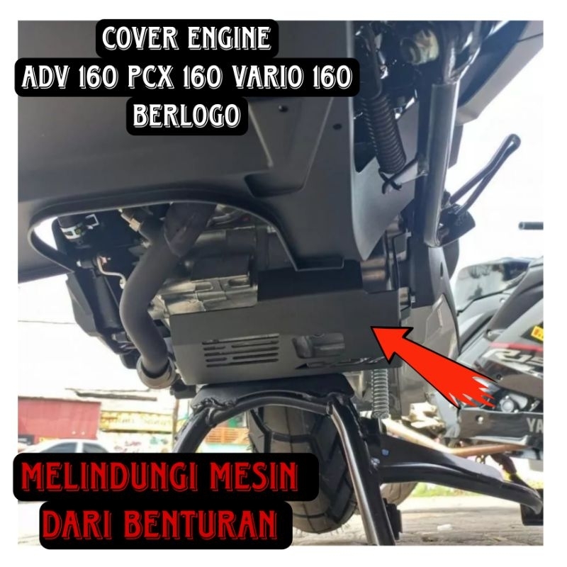 MESIN Engine Cover Engine bottom protector Logo ADV 160 PCX 160 VARIO ...