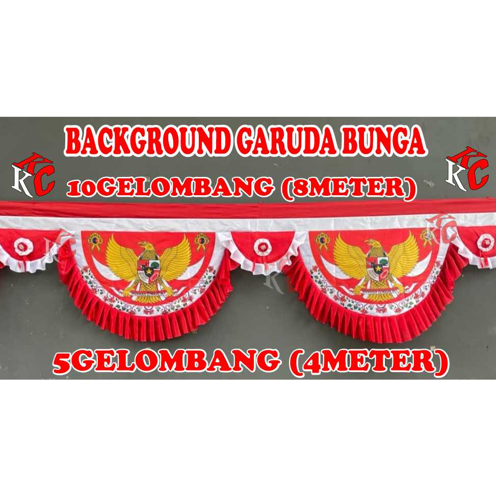 MERAH PUTIH Newest GARUDA BACKGROUND RED WHITE FLOWER BEAUTIFUL GARUDA ...