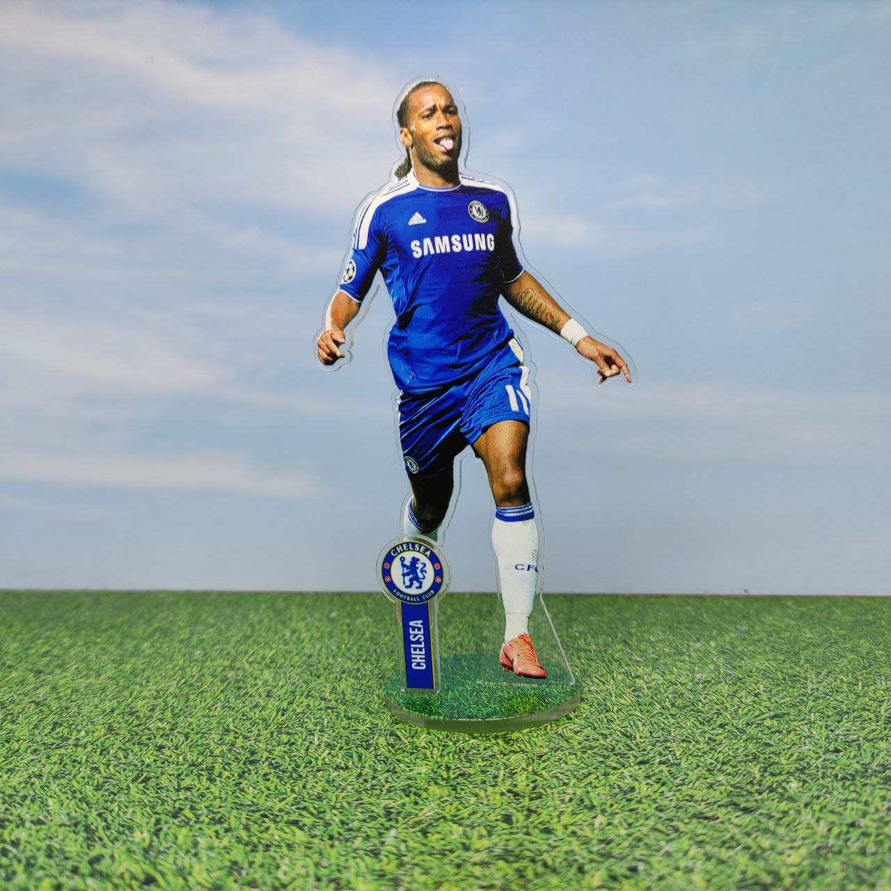 Standee Action Figure Didier Drogba Chelsea FC Football Legend Player ...