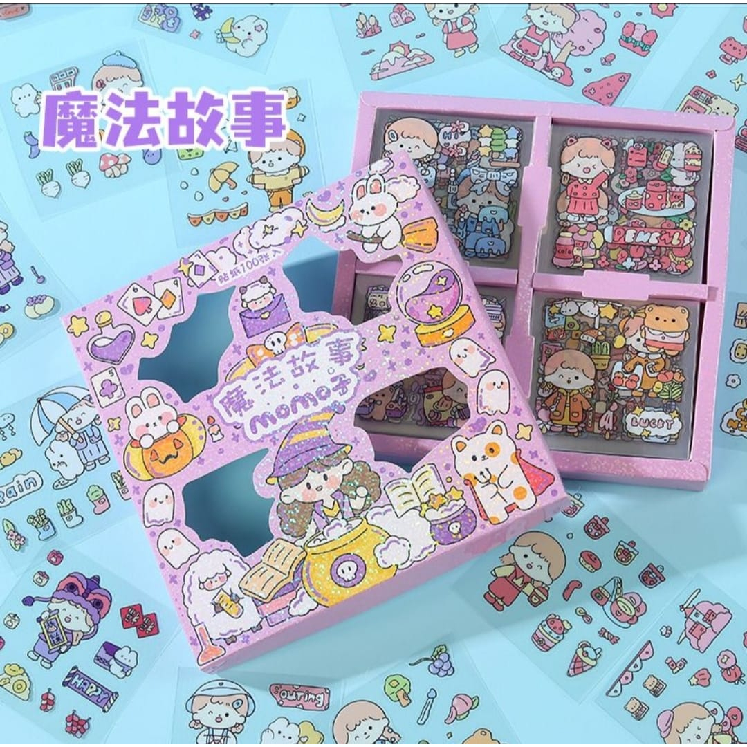 - Sticker Waterproof Sticker Masu Sticker Momo Korea Contents 100pcs ...