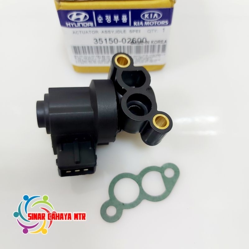 Sensor ISC IDLE SPEED CONTROL SERVO IACV ACTUATOR HYUNDAI KIA TRAJET ...