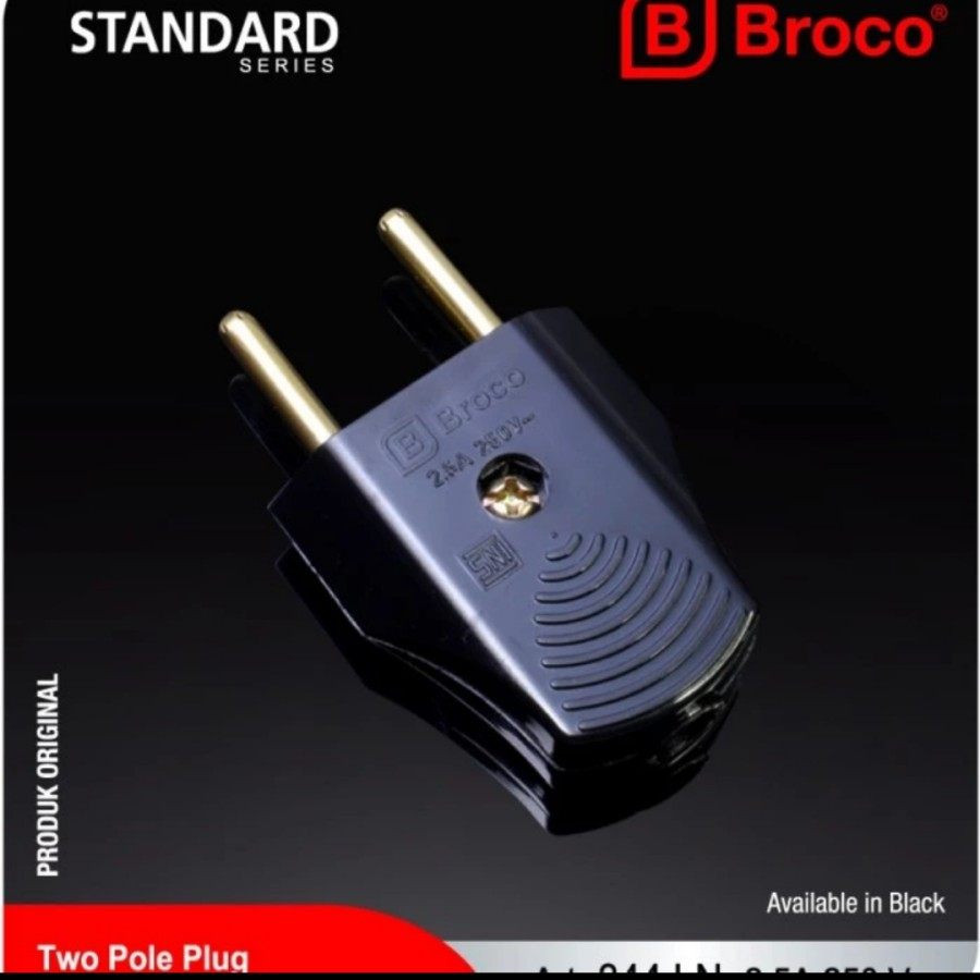 Sni Regular Plug Flat Plug / BROCO SNI Flat Plug | Shopee Malaysia