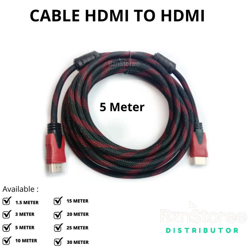 Hdmi Cable Net 1080P V1.4 3D 5METER/HDMI 5METER/HDMI Cable For TV ...