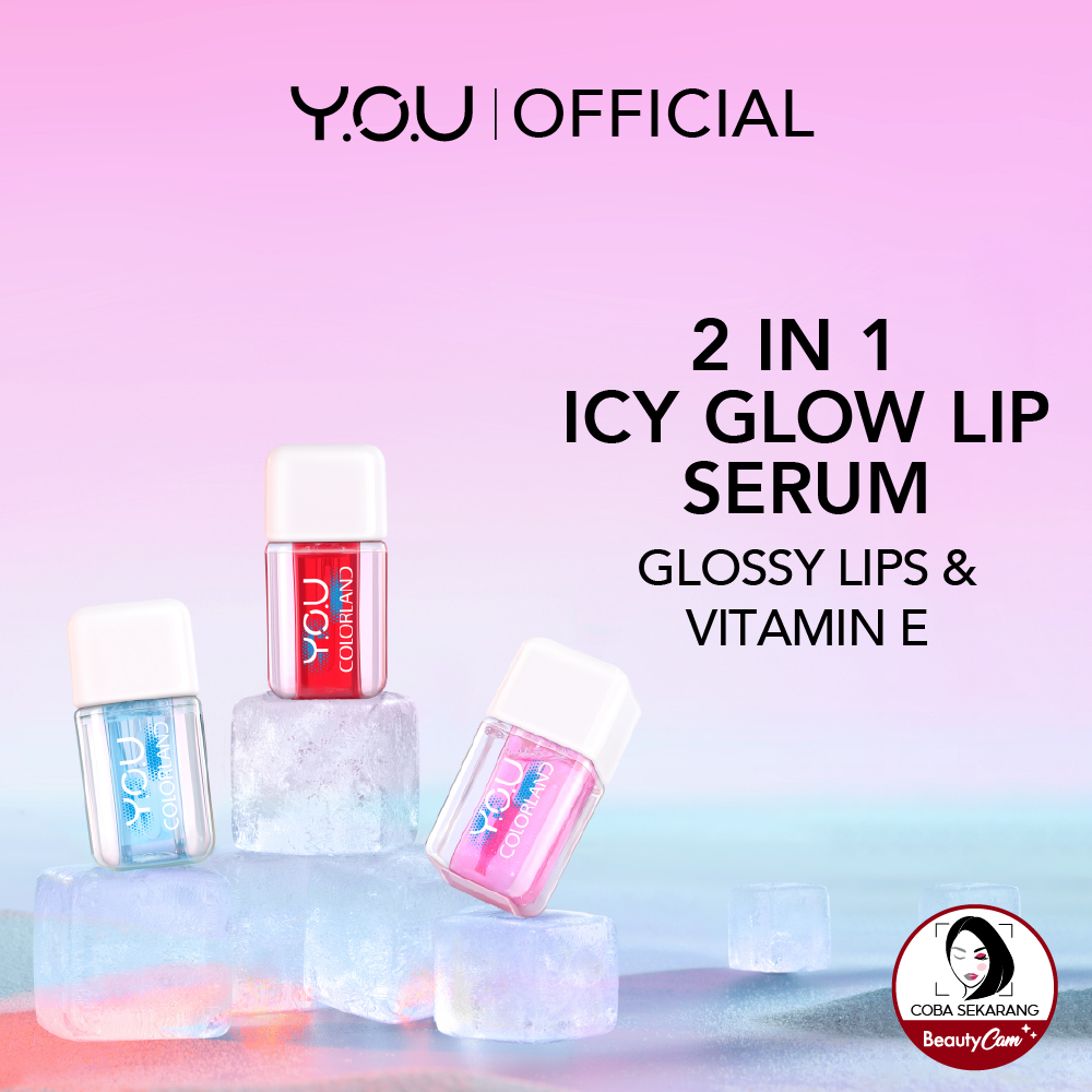 HITAM You Colorland Icy Glow Lip Serum | Lip Serum | Vitamin E | Lip ...