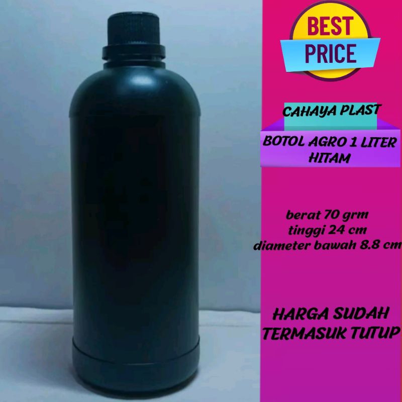 1 Liter Agro Bottle - 1 Liter Labor Bottle - 1 Liter Hdpe Plastic ...