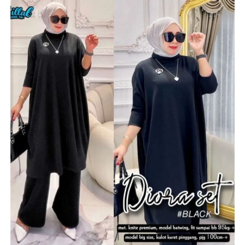 Latest MODEL WOMEN'S SET // DIOVA SET BATWING MODEL KNIT MATERIAL JUMBO ...