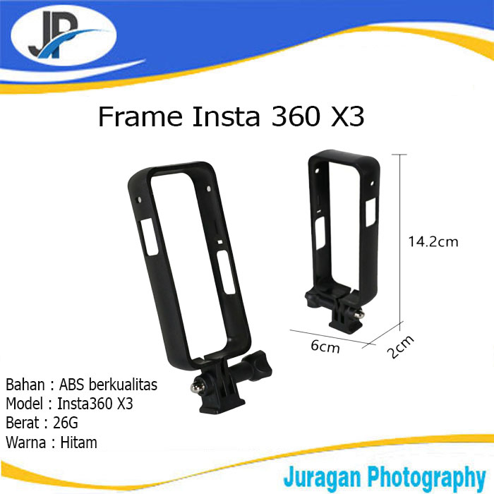 Insta 360 X3 Frame / Insta 360 X3 Plastic Frame / Anti-Scratch Insta ...