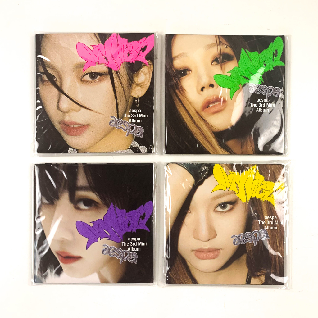 Aespa 3rd Mini Album My World Poster Ver Poster Shopee Malaysia