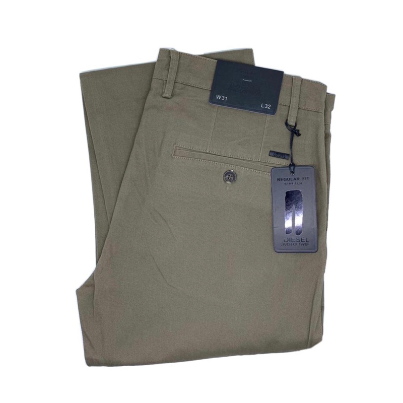 Chinos DIESEL Pants Standard Stretch- Regular Fit dieseljeans Pants Men ...