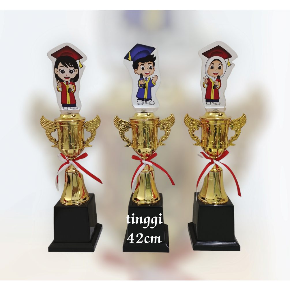 Kindergarten GRADUATION TROPHY SCHOOL TENSATION PER 1PCS (B106 RSN ...