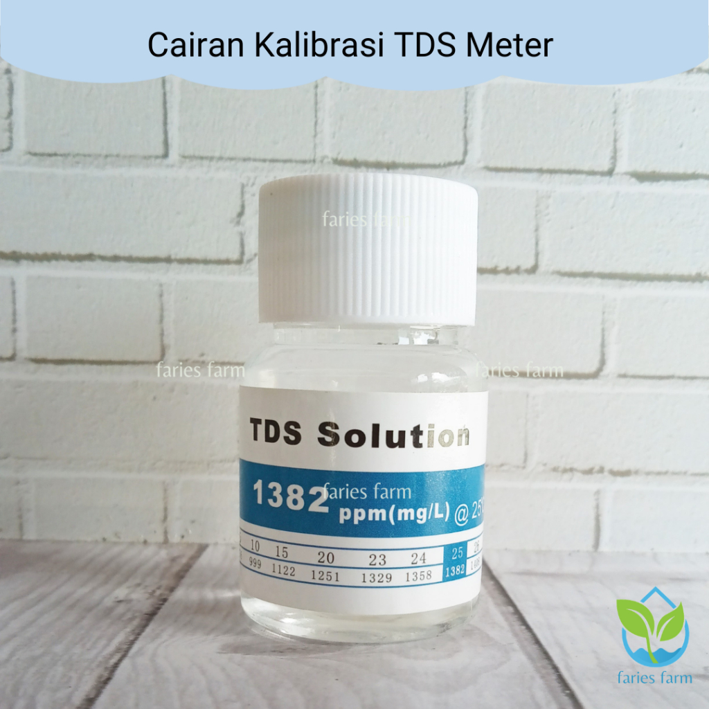 Tds EC Meter Calibration Liquid Calibration Solution 1382 ppm | Shopee ...