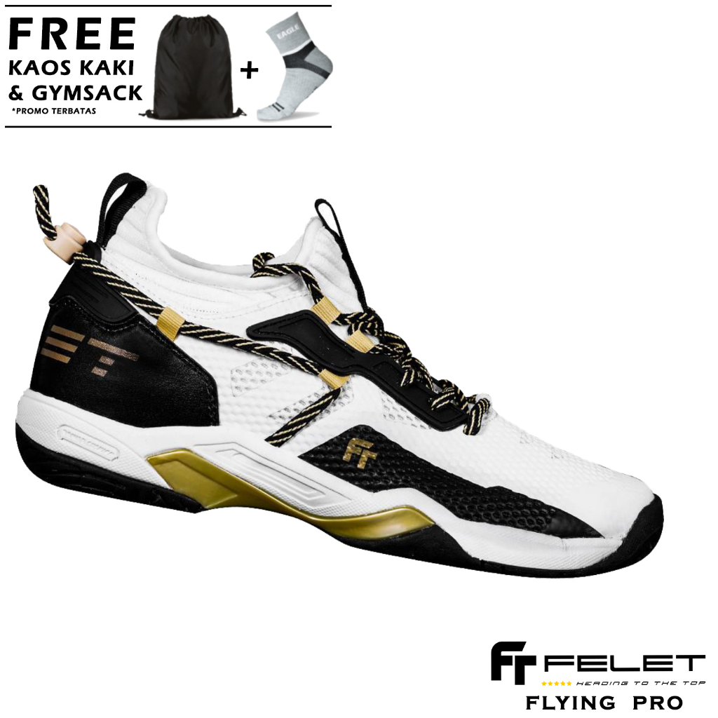 Original Felet Flying Pro Badminton Shoes - Original Felet Badminton ...