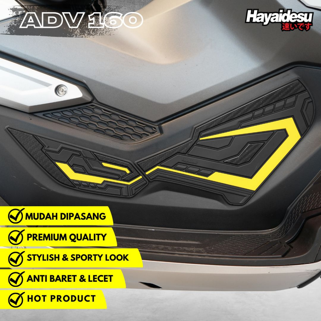Hayaidesu Honda ADV 160 Lower Deck Body Protector Cover | Shopee Malaysia