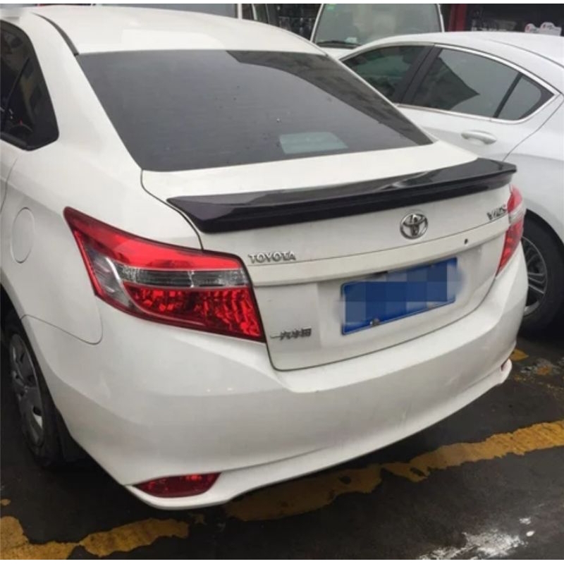 Toyota VIOS GEN 3 rear wing ducktail spoiler made of ABS plastic ...