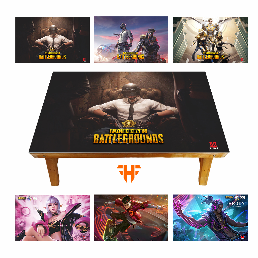 Pubg Character Folding MOBILE LEGEND Children's Study Table | Shopee ...