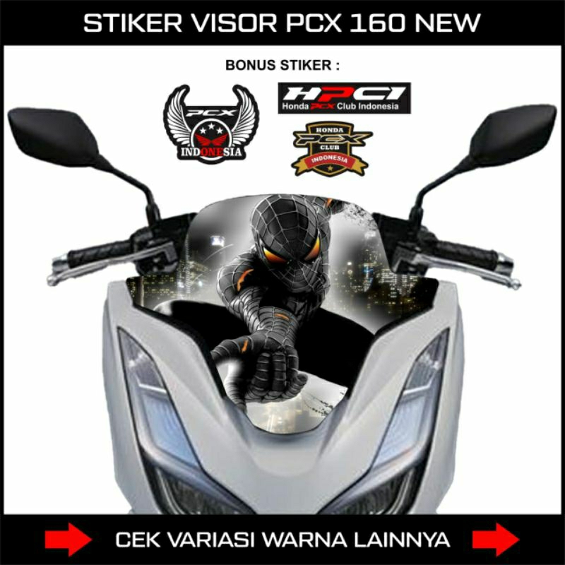 Pcx 160 Visor Decal Sticker/Front Visor Sticker/PCX 160 Motorcycle ...