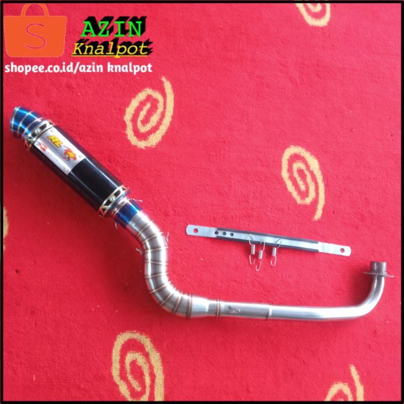 Exhaust RED LEO/Ekzos RL pipe 32MM PNP Ex Wave/Wave/Kriss/Lagenda/Dash ...