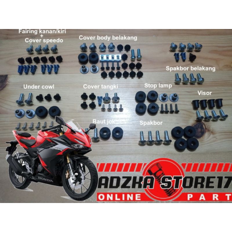 Bolt body fullset cbr 150 k45R 2022-2023/bolt full body cbr k45R 2022 ...