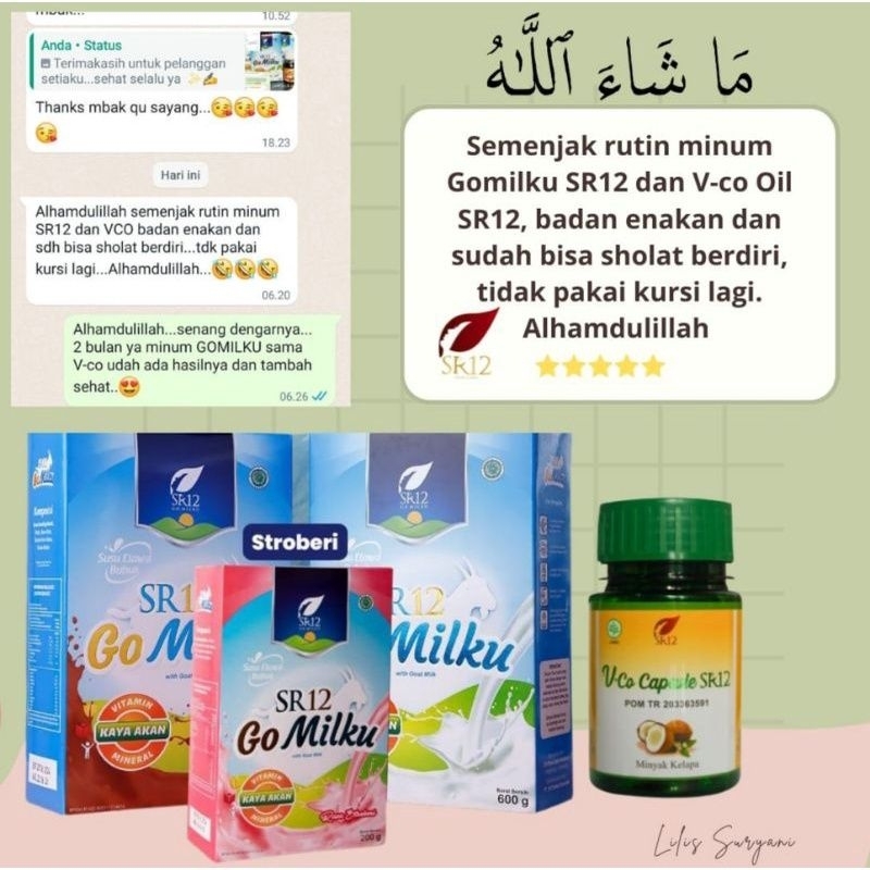 SR12 Original - Gomilku Etawa Goat Milk - Powdered Milk Calcium ...