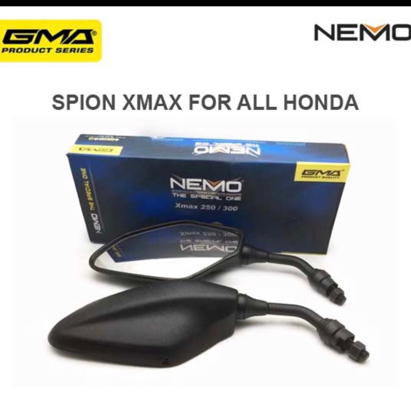 Nemo Gma Original Xmax Universal Rear View Mirror for Honda Yamaha ...