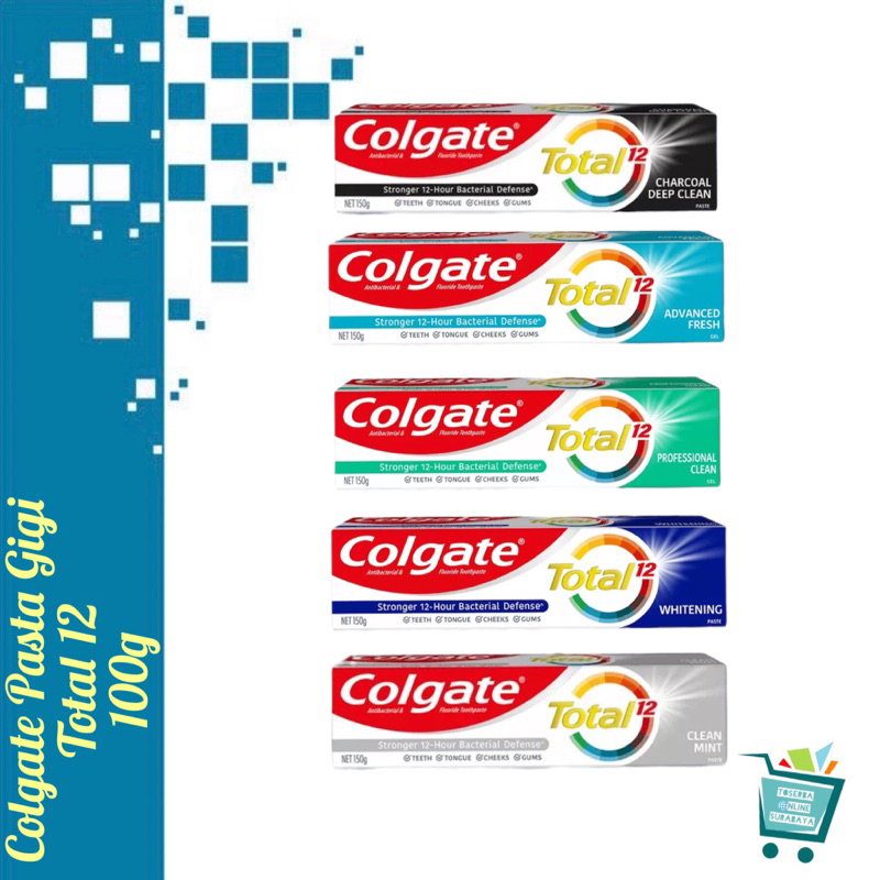 Colgate Toothpaste Total Toothpaste 12 150g Colgate Total Toothpaste ...