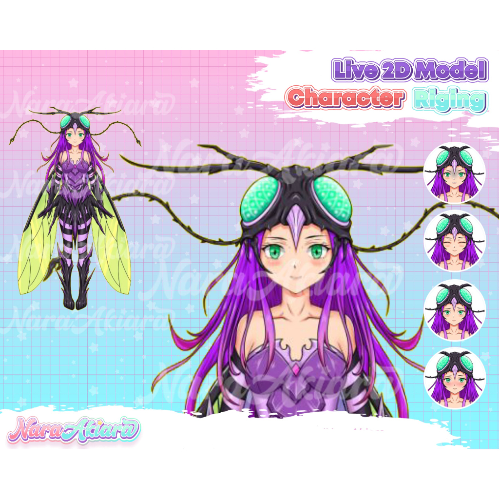 Characteristic in the Virtual World with Vtuber Live2d Models, Virtual ...