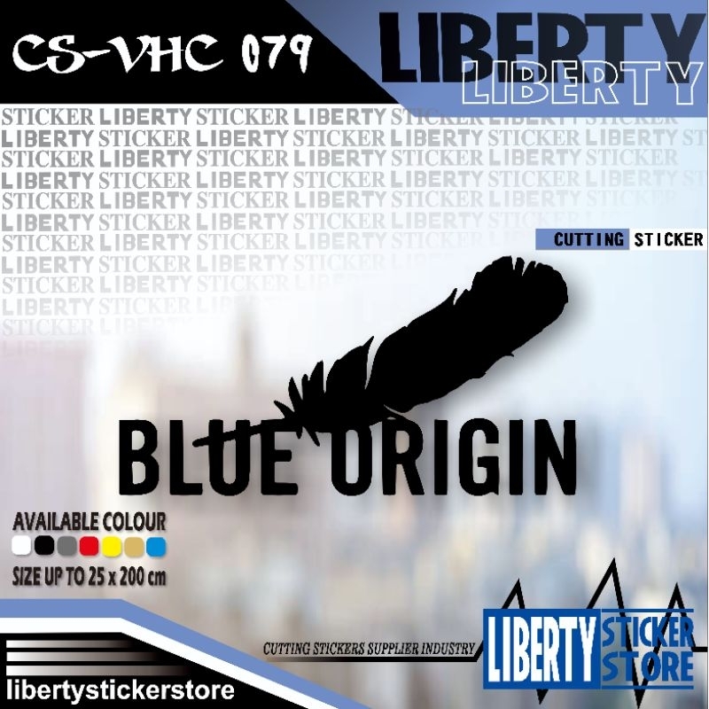 Blue origin cutting sticker | Blue origin cutting sticker | Cutting ...