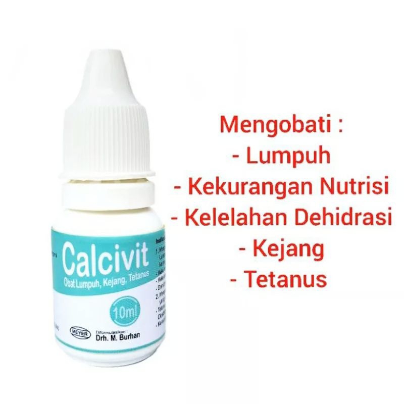 Calcivit MEDICATION FOR DEHIDRATION TENANUS LUMPUH IN CATS & DOGS ...