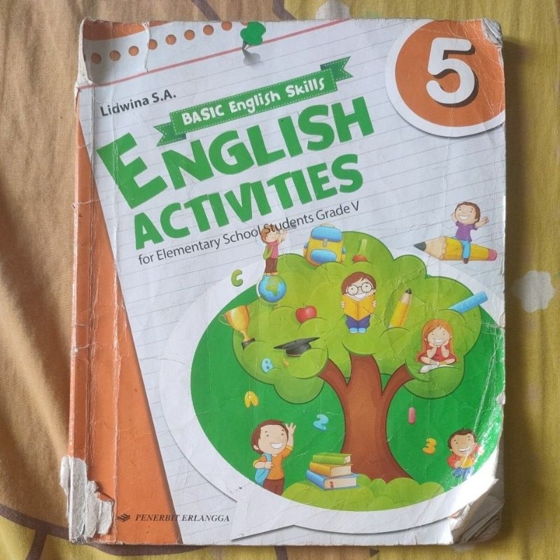 English book activity 5th grade 5 elementary school | Erlangga erlangga ...