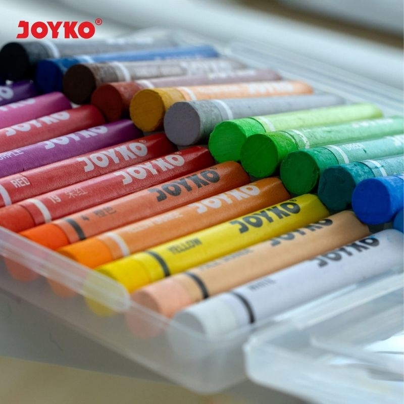 Joyko TITI Crayon Oil Pastel Joyko Mini Crayon 24 Colors | Shopee Malaysia