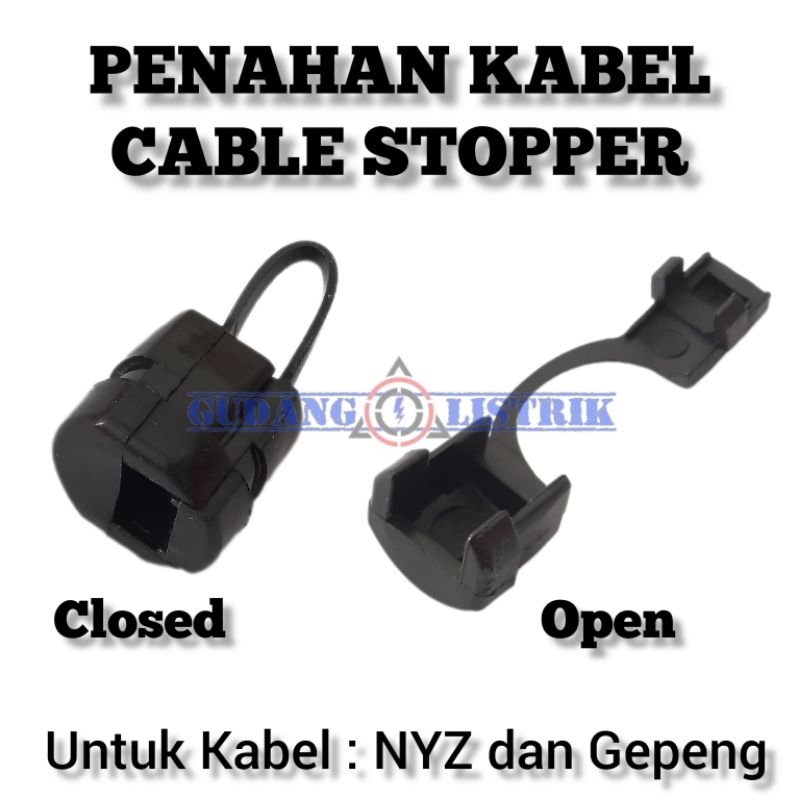 Cable Stopper Plastic Cable Hole Holder Wire Cable Lock | Shopee Malaysia