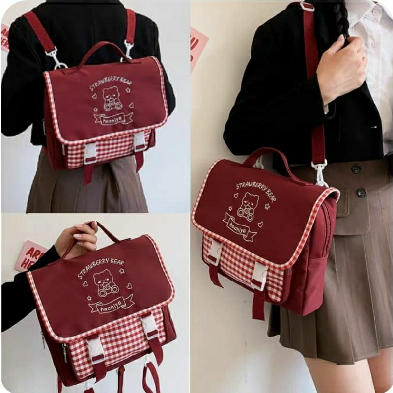 2in1 Backpack Can Be Slinged Kindergarten Japanese MODEL KOTAK2 HELLO ...