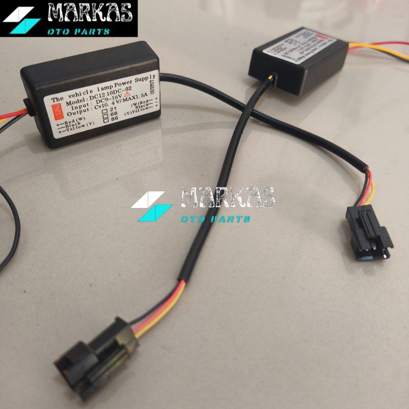 Led Eyebrow Light Module DRL Crystal Meteor Telescopic Welcome Light ...