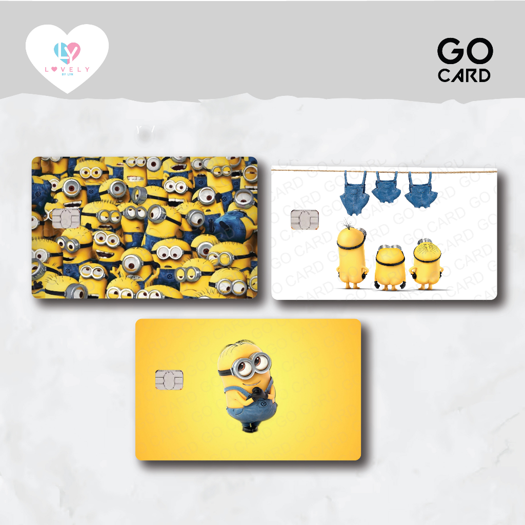 Minion ATM Card Sticker Hologram Emoney Flazz Sticker | Shopee Malaysia