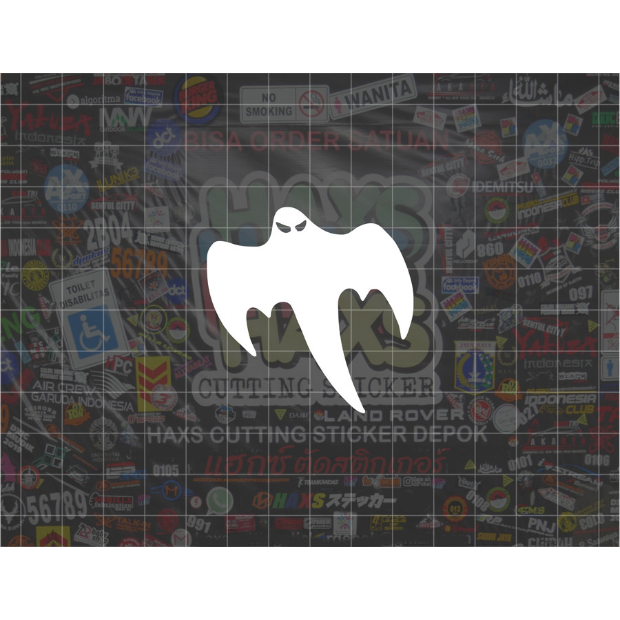 5 cm Ghost Koenigsegg Cutting Sticker for motorbikes | Shopee Malaysia