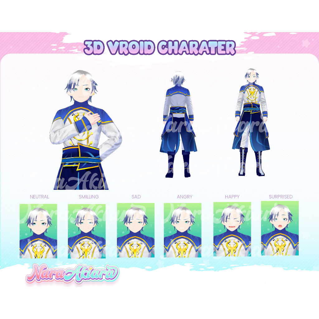 Increase Your Streaming With Ready-To-Use 3D Vroid Characters, 3D Vroid ...