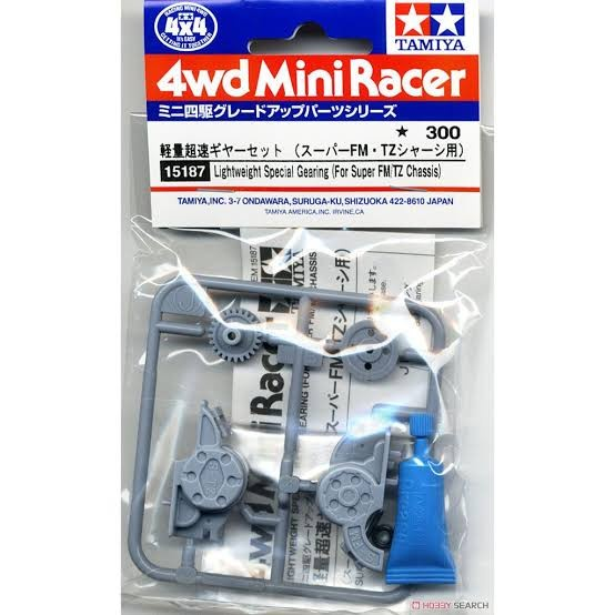 Tamiya 15187 Lightweight Special Gearing (For Super FM/TZ Chassis ...