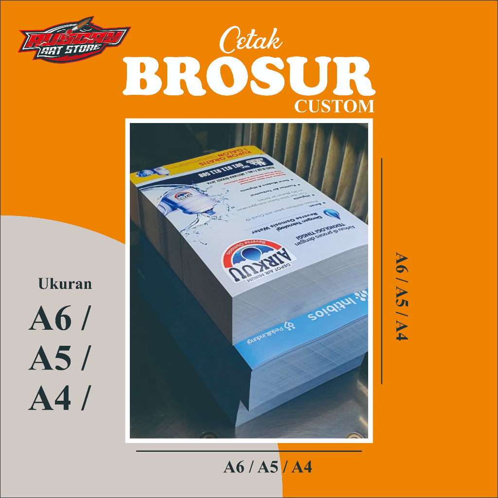 Print A6 and A5 and A4 Fullcolor Brochures (1000 pcs) | Shopee Malaysia